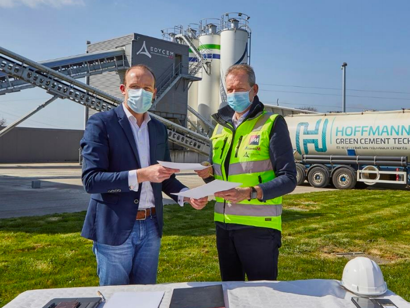 Hoffmann Green et Edycem, partenaires pour développer des bétons bas ...